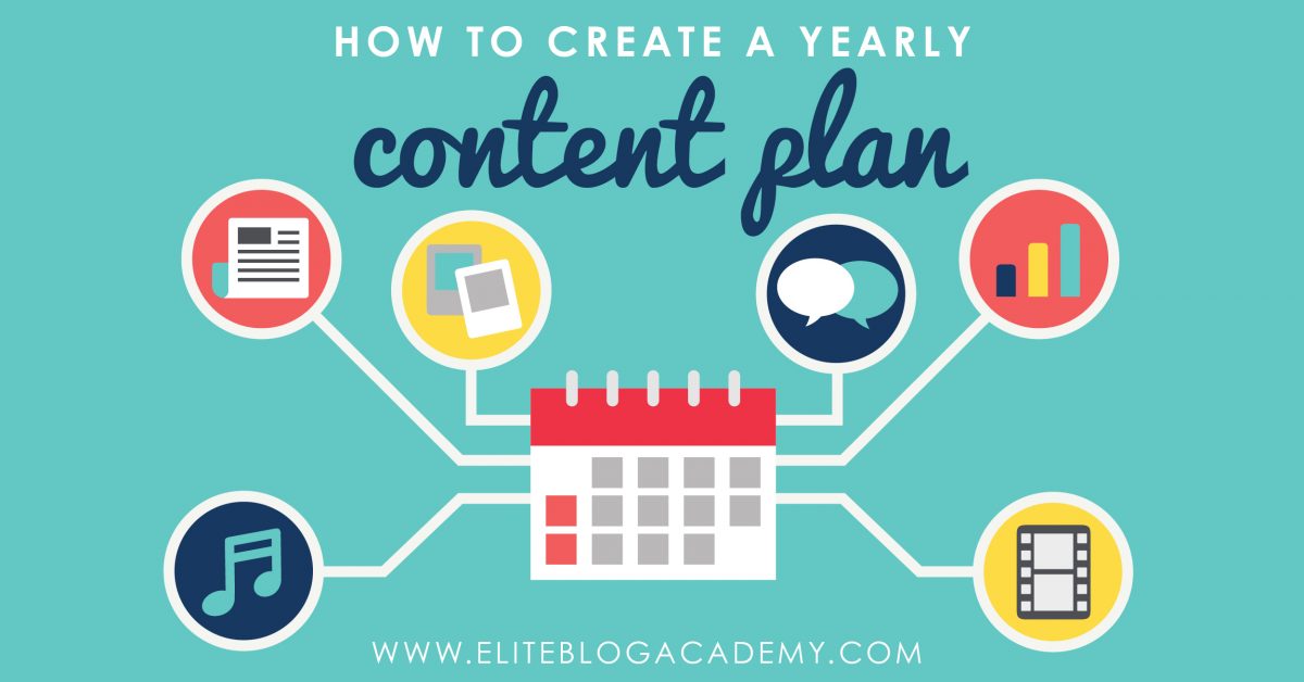 How to Create a Content Calendar for an Entire Year | Plan Blog Content